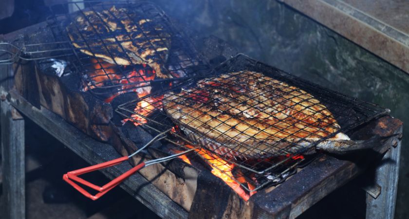 Grilani Romb - Iverak s češnjakom i rajčicama | Jednostavni recept