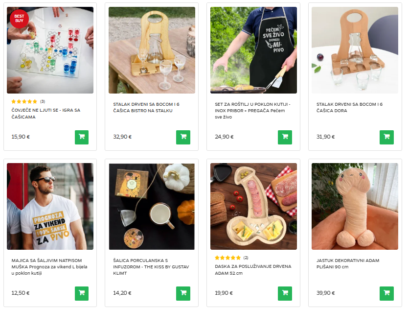 Osijek igračke, posuđe, pokloni