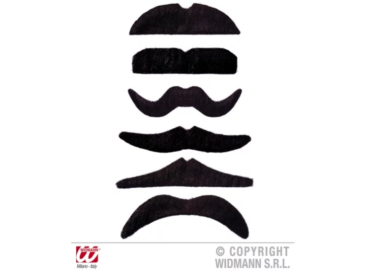 Samoljepivi crni brkovi za maškare | Bima Hrvatska