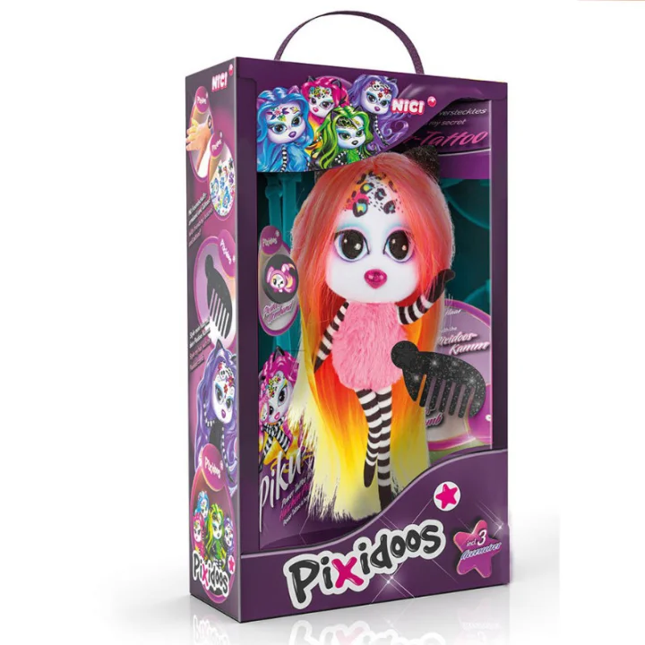 Nici pixidoos plišana lutka - Piku s priborom