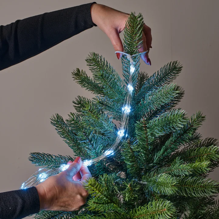 Micro led lampice 672/1 - hladno bijele vanjske 210 cm