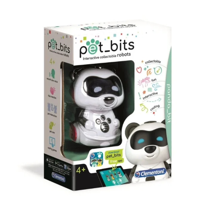 Robot panda Pet bits interaktivni - Clementoni