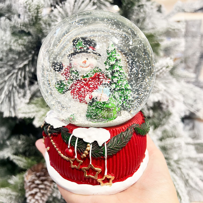 Snježna kugla božićna 15 cm