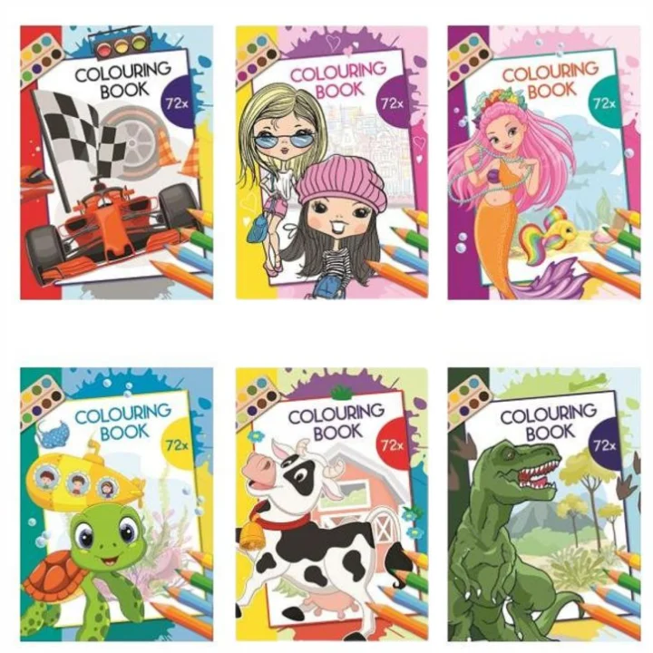 BOJANKA ZA DJECU A4 72 STRANICE