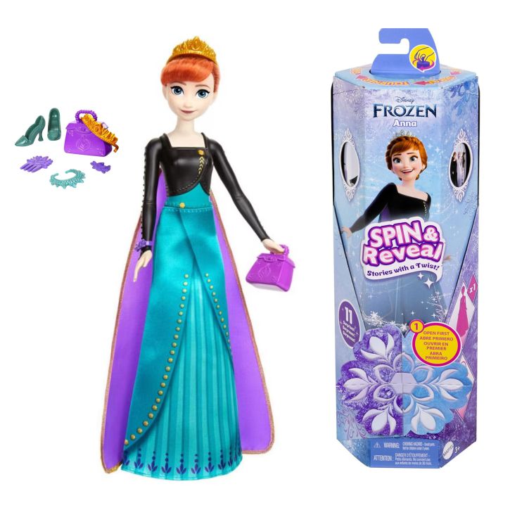 DISNEY PRINCEZA LUTKA 30 cm FROZEN ANNA - MATTEL