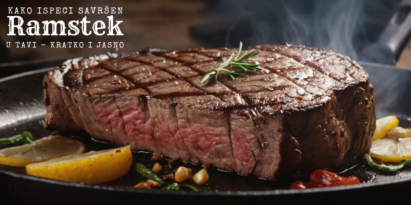 Kako ispeci savršen ramstek u tavi - Kratko i Jasno